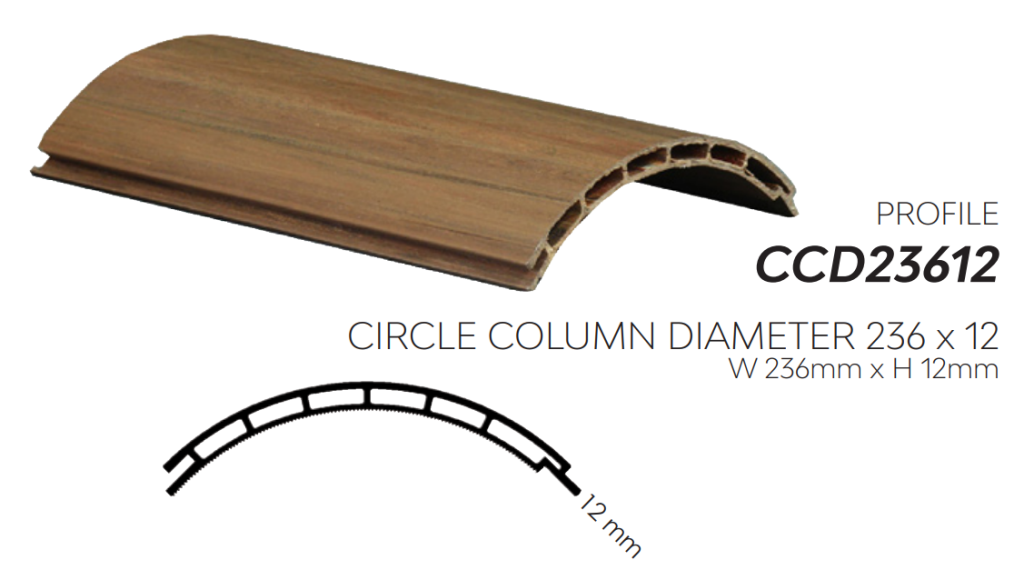 CIRCLE COLUMN DIAMETER 236 X 12 | GRM Biowood Philippines
