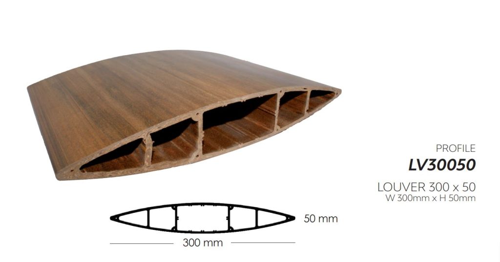 LOUVER 300 x 50 | GRM Biowood Philippines